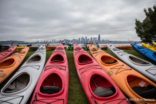 Hundreds of “kayaktivists” join flotilla in Elliott Bay to protest ...